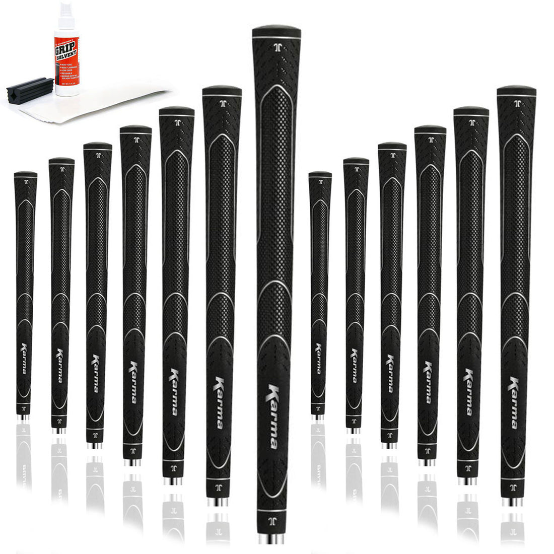 Karma Super Lite Black Golf Grip Kits – Karma Grips